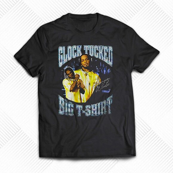Julia A | Shirts | Glock Tucked Big Retro Streetwear Statement Graphic ...